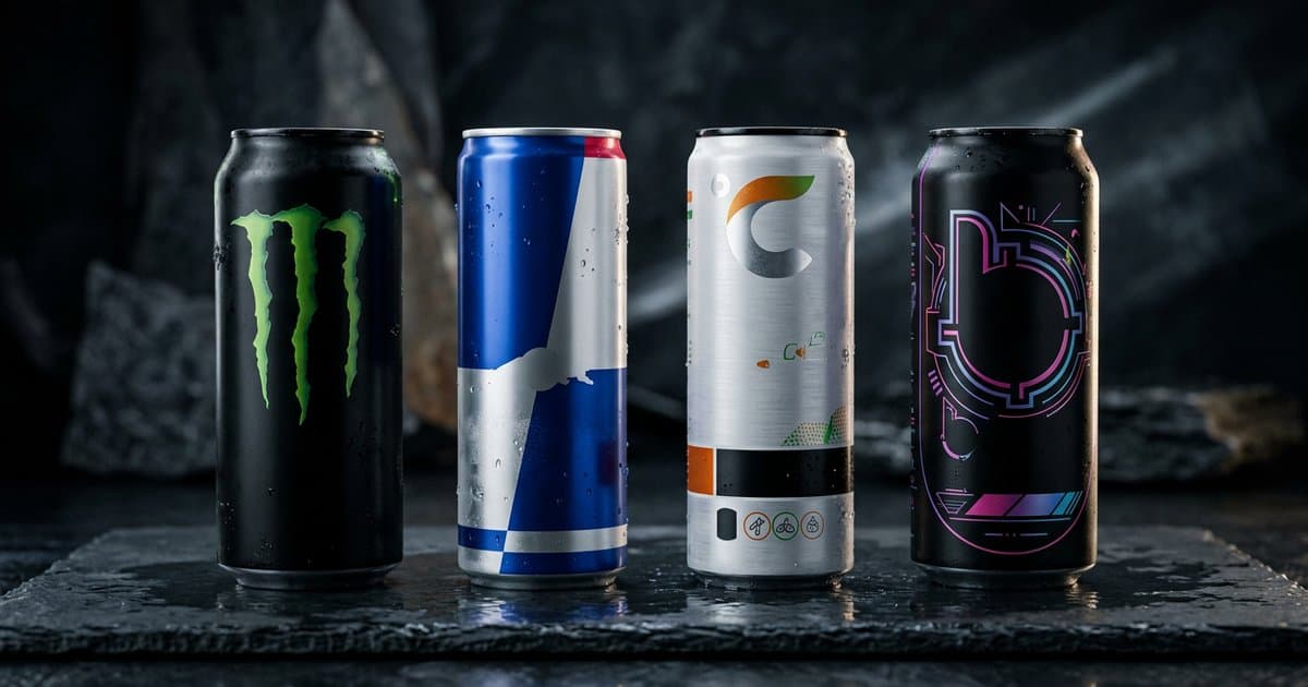 Energy Drink Calories - Monster, Red Bull & Celsius