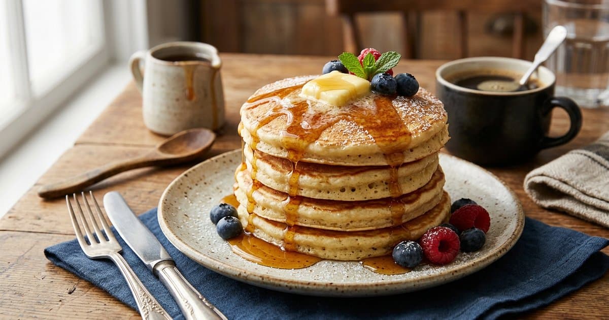 Pancake Calories by Size, Type & Toppings