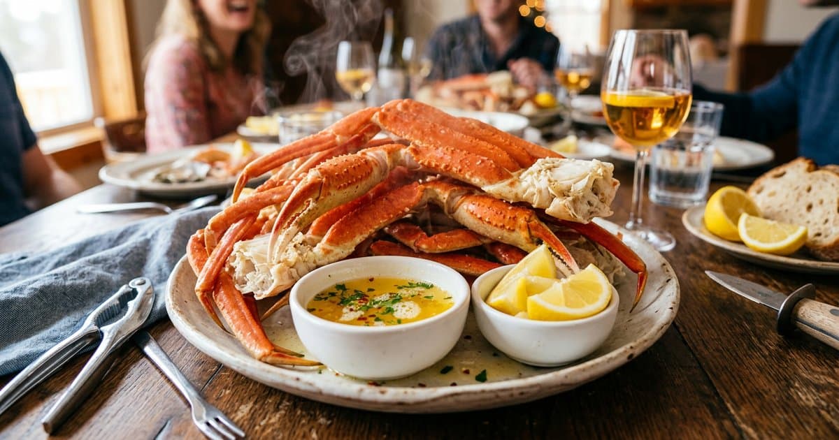 Calories in 1 Pound of Snow Crab Legs (Full Nutrition)